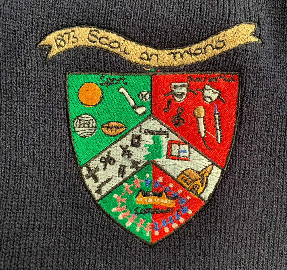 Threen National School Navy Roundneck Sweatshirts